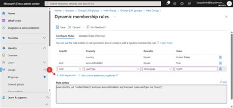 How To Create Dynamic Membership Rules In Microsoft Entra — Lazyadmin