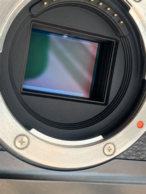Weird Stuff On Sensor Rfujifilm