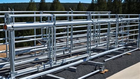 Premium Scaffold Guard Rail Solutions For Safety 1st