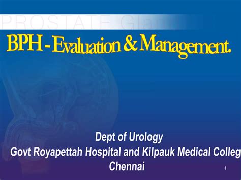 Prostate Bph Evaluation And Management Ppt