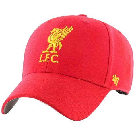 47 Brand Mens Epl Fc Liverpool Cap Red Simply Hike Uk