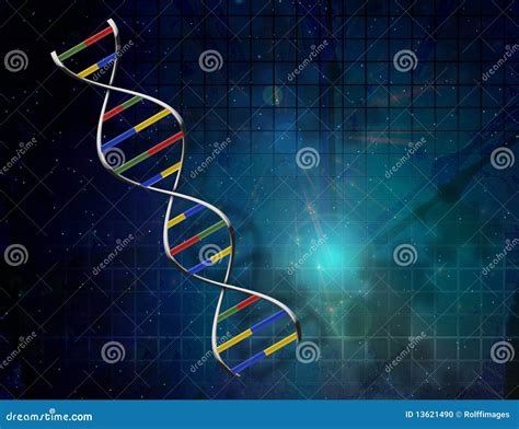 DNA Puzzle Stock Illustration Illustration Of Biochemistry 13621490