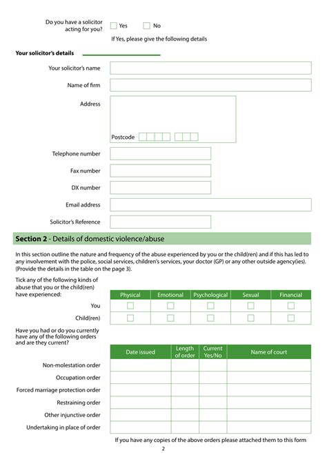 Form C A Fill Out Sign Online And Download Fillable PDF United Kingdom Templateroller