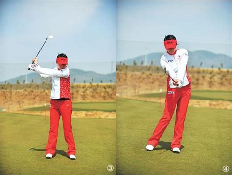 양손 그립 반뼘 벌리고 스윙 골프레슨 Kpgca