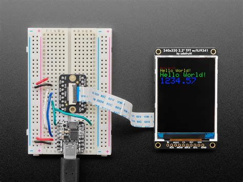2 2 18 Bit Color TFT LCD Display With MicroSD Card Breakout EYESPI