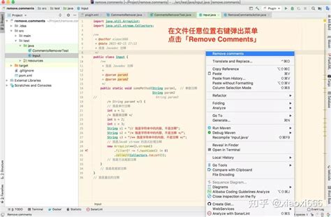 IDEA插件快速删除Java代码中的注释 知乎