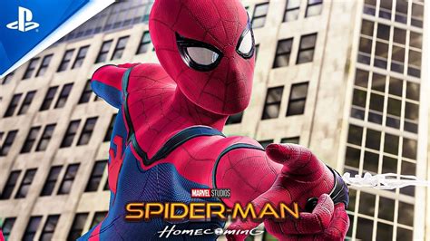 *NEW* Photoreal Tom Holland Spider-Man Homecoming Stark Suit - Marvel's ...