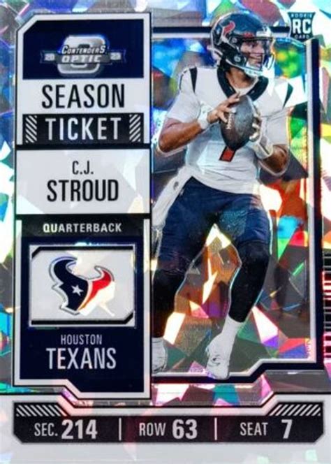Cj Stroud 2023 Contenders Optic 20 Cracked Ice 22 Price Guide