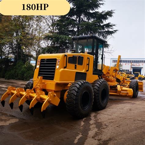 180hp Grader Self Propelled Articulated Motor Grader For Paving Road