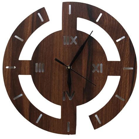 Buy Madhuli Wooden Wall Clock Mdf Designer Wall Watch Big Size