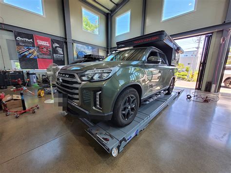 쌍용 Kg모빌리티 렉스턴스포츠 칸 캠퍼 빅풋스프링