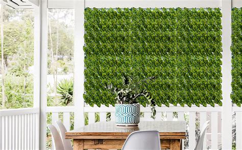 120x40 Artificial Ivy Privacy Fence Screen Faux
