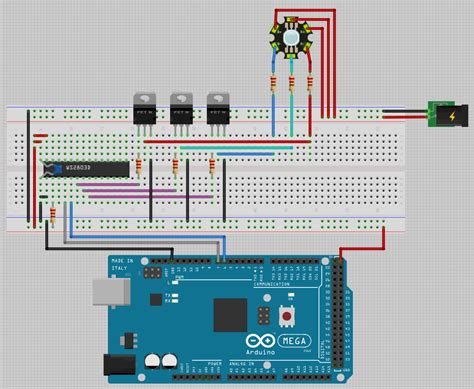 Driving RGB LEDs With WS S And MOSFETs LEDs And Multiplexing Arduino Forum