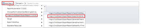 use click2export workflow to export dynamics crm report templates