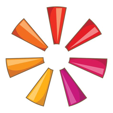 Abstract Circle Icon Cartoon Style 14684178 Vector Art At Vecteezy