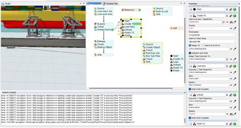 Stuck At Create Task Sequences In Loading Unloading Project FlexSim Community