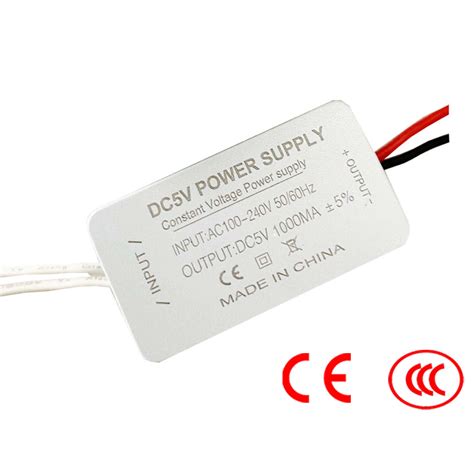 Ce 5w Mini 5v 1a Constant Voltage Power Supply Module With Plastic