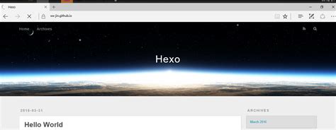 在windows下使用hexo githubpage搭建博客的过程 csdn博客