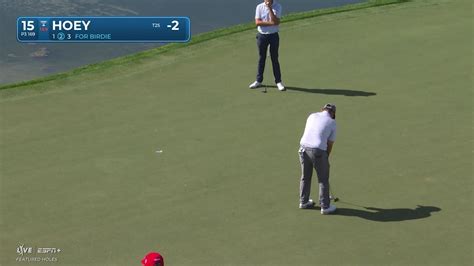 Rico Hoey holes 11-foot birdie putt at Cognizant Classic