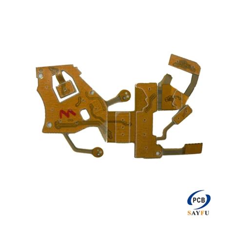 Copper FPC And Polyimide Material Flexible PCB Single Sided FPC China Layers And Enig