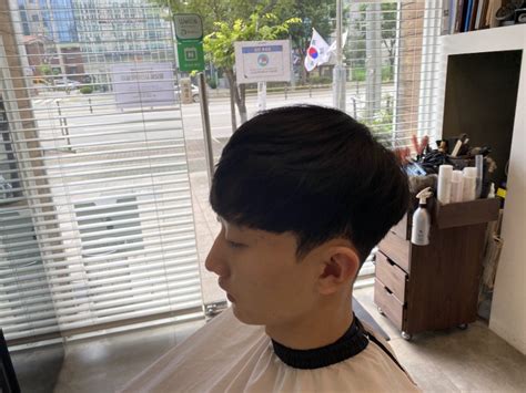 남자 긴 크롭컷 펌 볼륨매직으로 곱슬머리 해결 했어요 네이버 블로그