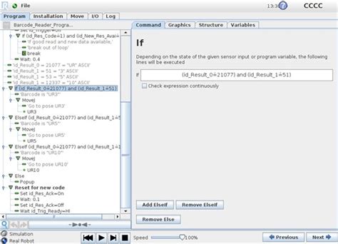 Using A Barcode Reader With The Robot