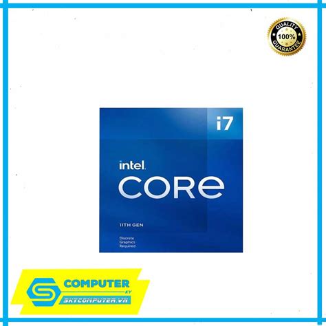 Cpu Intel Core I7 11700f 2 50 Up To 4 90ghz 16m 8 Cores Tray Cũ