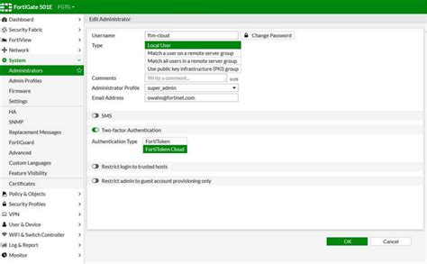 Technical Tip How To Provision Fortitoken Cloud Fortinet Community