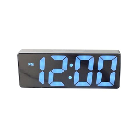 New Wribzd Digital Alarm Clock Electronic Desktop Clock With Temperature Display Modern Clock