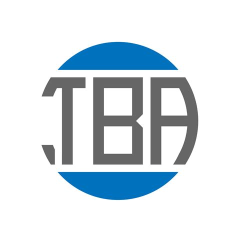 Tba Letter Logo Design On White Background Tba Creative Initials