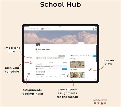 Notion Template Studywithnali