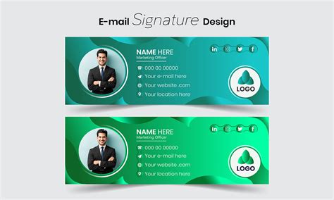 E Mail Signature Design Behance