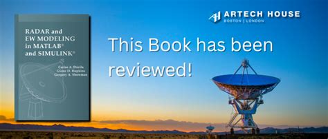 Review Of ‘radar And Ew Modeling In Matlab And Simulink Artech House