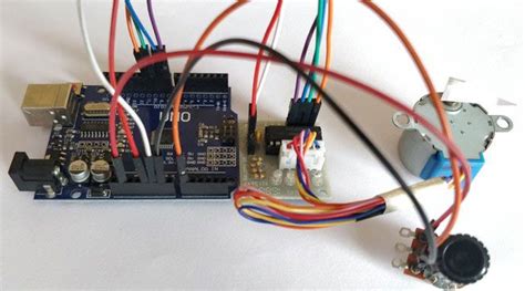 How To Control Stepper Motor Using Potentiometer And Arduino Arduino
