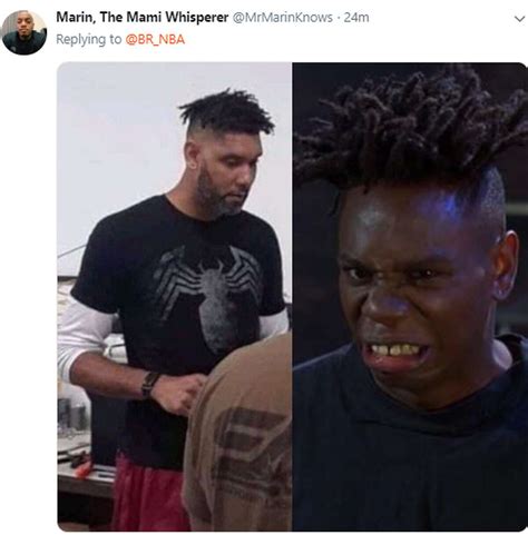 Tim Duncan S New Hairdo Has The Internet Comparing Him To 21 Savage The Nutty Professor Character