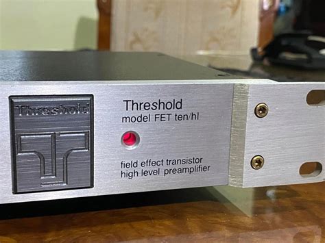Sold Threshold Fet Ten Hl Preamplifier With Psu