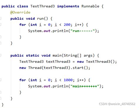 Java多线程详解：继承thread与实现runnable Csdn博客
