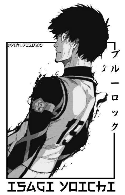 Isagi Yoichi Blue Lock In Japanese Blue Anime Locked Wallpaper Cool Anime Pictures