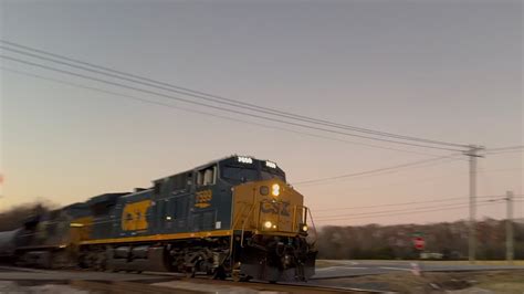 A Brand New Csx 7599 Leads Through Arington Tn On 11 23 2025 Youtube