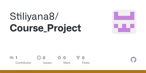 Github Stiliyana8courseproject