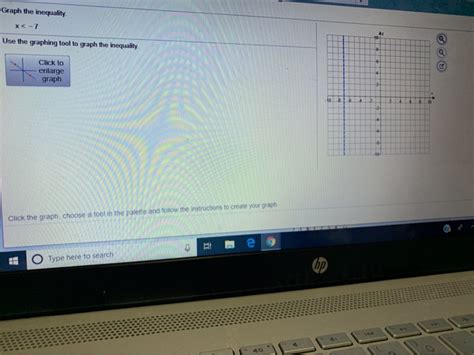 Solved Graph The Inequality X