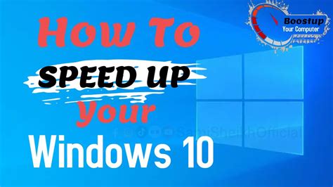 How To Speed Up your Computer | 7 EASY TIPS | Speed Up Your Windows 10 ...