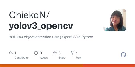 GitHub ChiekoN Yolov Opencv YOLO V Object Detection Using OpenCV In Python