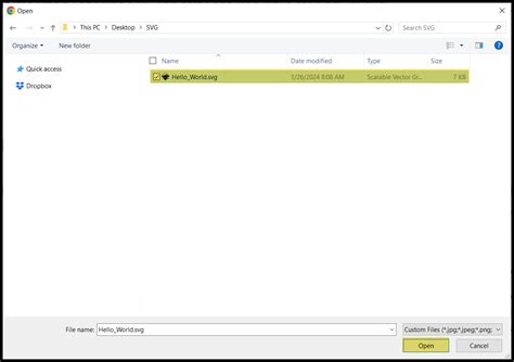Error Importing Opening Svg An Error Occured While Reading Invalid