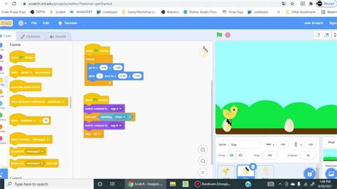 how to make dinosaur game on scratch how to tutorial youtube