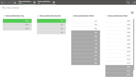 How To Create Hierarchy Calendar Filter Pane In Ql Qlik Community