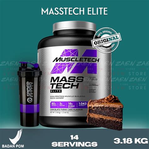 Jual Muscletech Mass Tech Elite 6 Lbs Shopee Indonesia