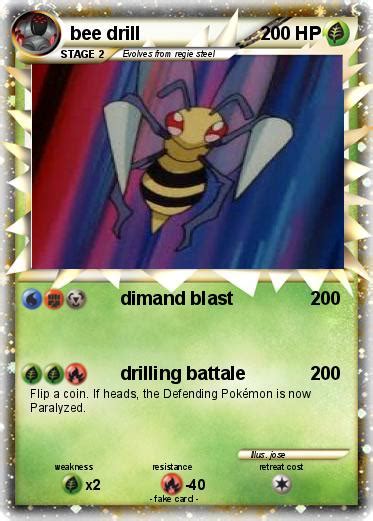 Pokémon Bee Drill 3 3 Dimand Blast My Pokemon Card