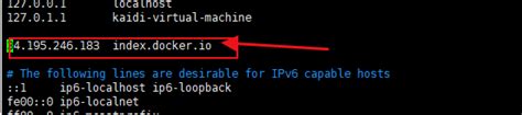 Docker下载出现异常error Response From Daemon Dial Tcp Lookup Indexdocker