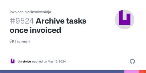 Archive Tasks Once Invoiced · Issue 9524 · Invoiceninja Invoiceninja